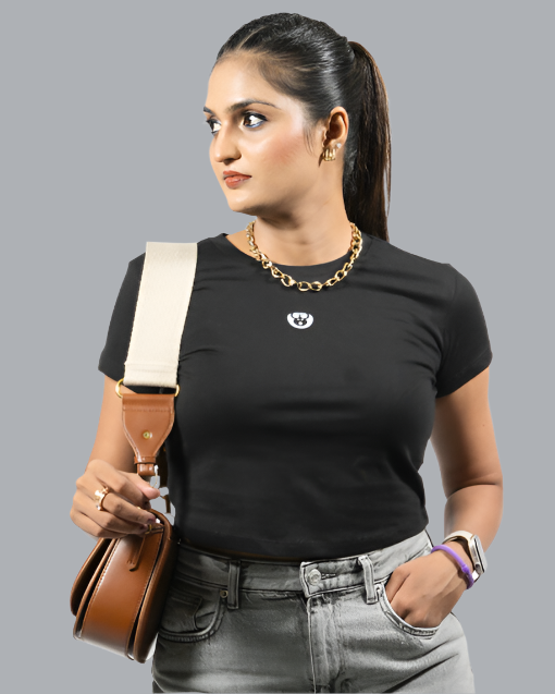 MonkeyFunky Elegant Eclipse Crop Top